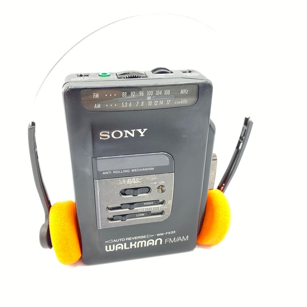 Sony Walkman WM-FX33 AM/FM Cassette Player New Belts Reconditioned - Etsy
