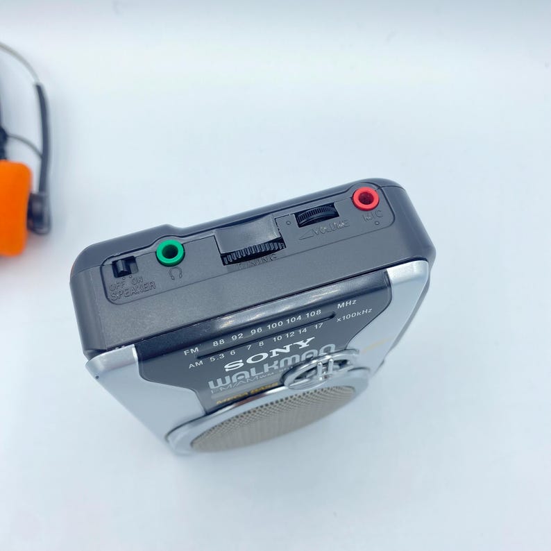 Sony Walkman WM-SR1 AM/FM Cassette Player & Recorder ~ New Drive Belts ...