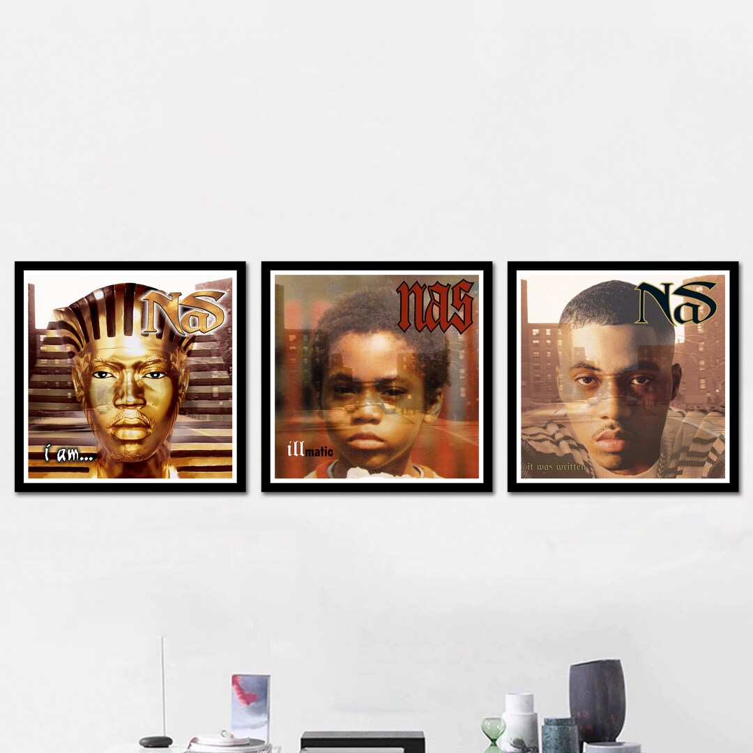 Nas Poster Album Poster Album Cover Poster Vinyl Art Decor Artwork Gift ...