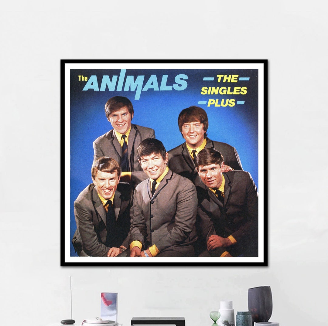 The Animals Poster Album Poster Album Cover Poster Vinyl Art Decor ...