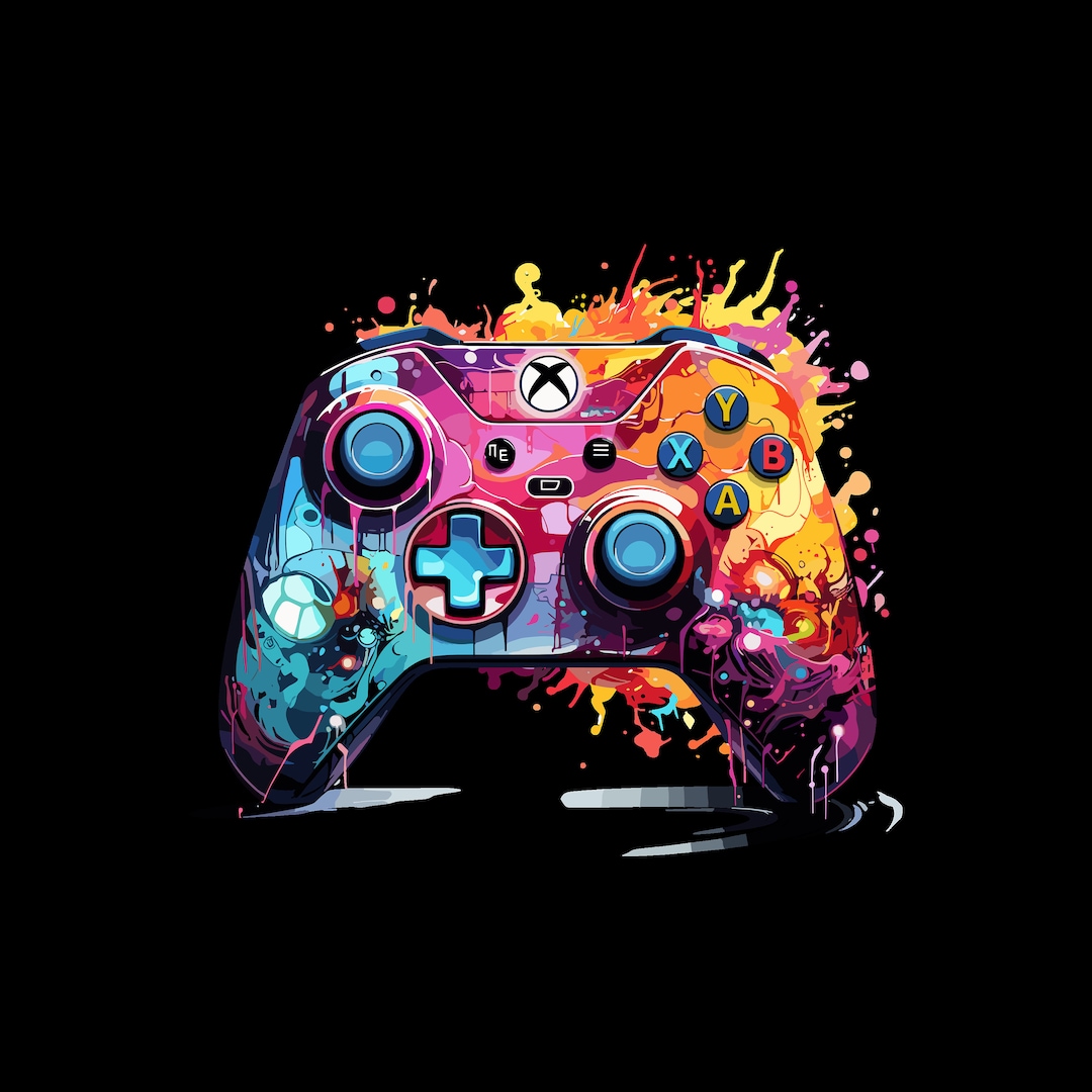 Iron-on Patch Iron-on Motif, Controller, Gamer - Etsy