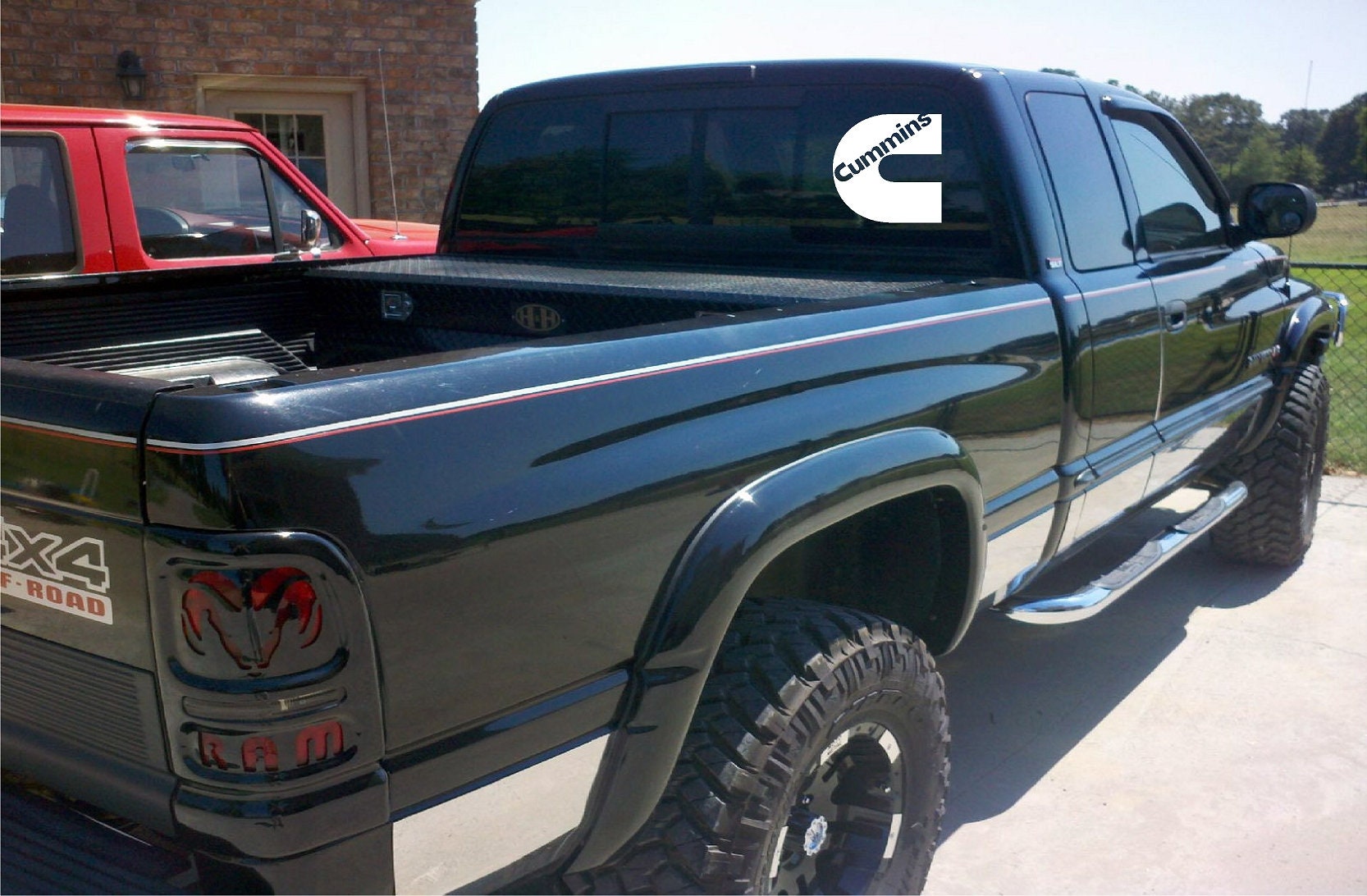 Cummins Logo Window Decal - Etsy