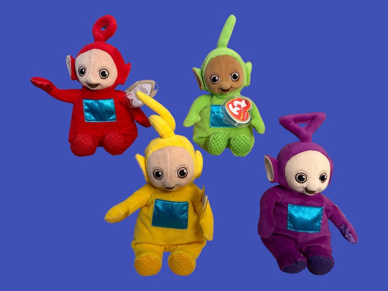 TY Beanie Babies - Teletubbies Characters (6''). Mint Condition. - Etsy