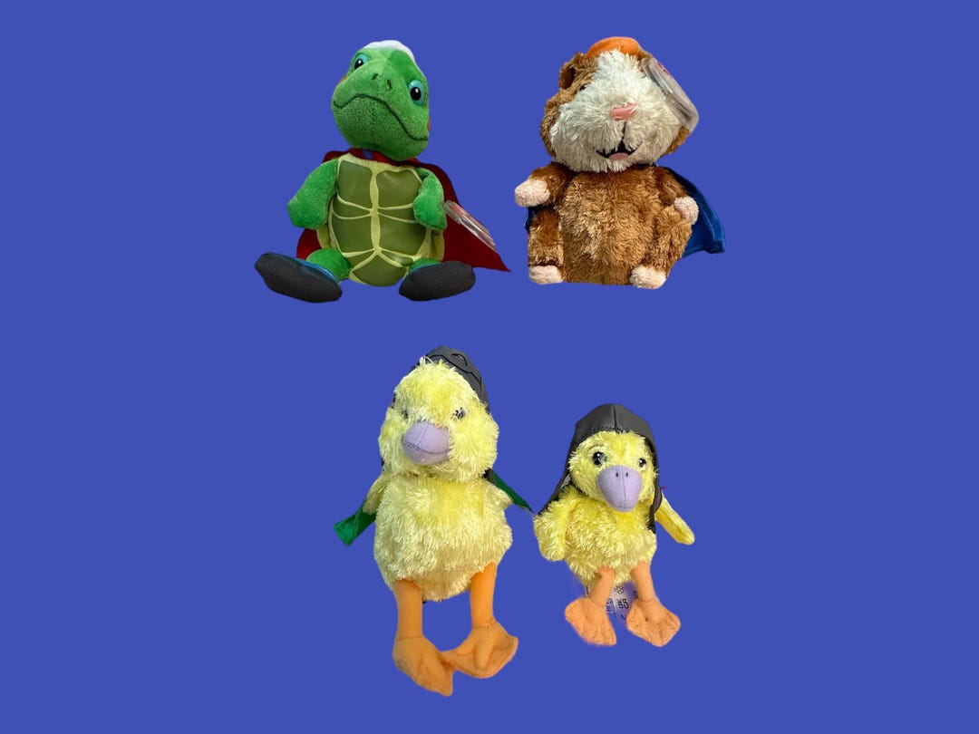 TY Beanie Babies - Wonder Pets Characters (5-6'' - Mini Ming-ming is 4 ...