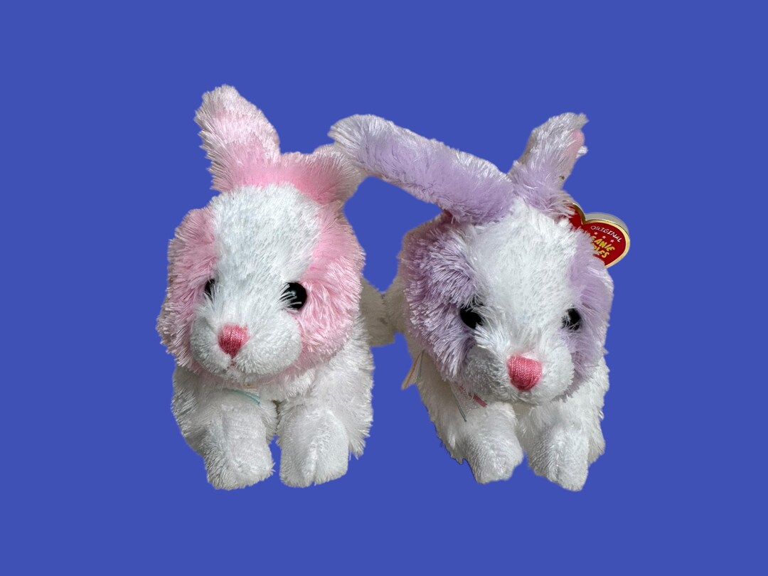 TY Beanie Babies - Sorbet the Pink and White or Purple and White ...
