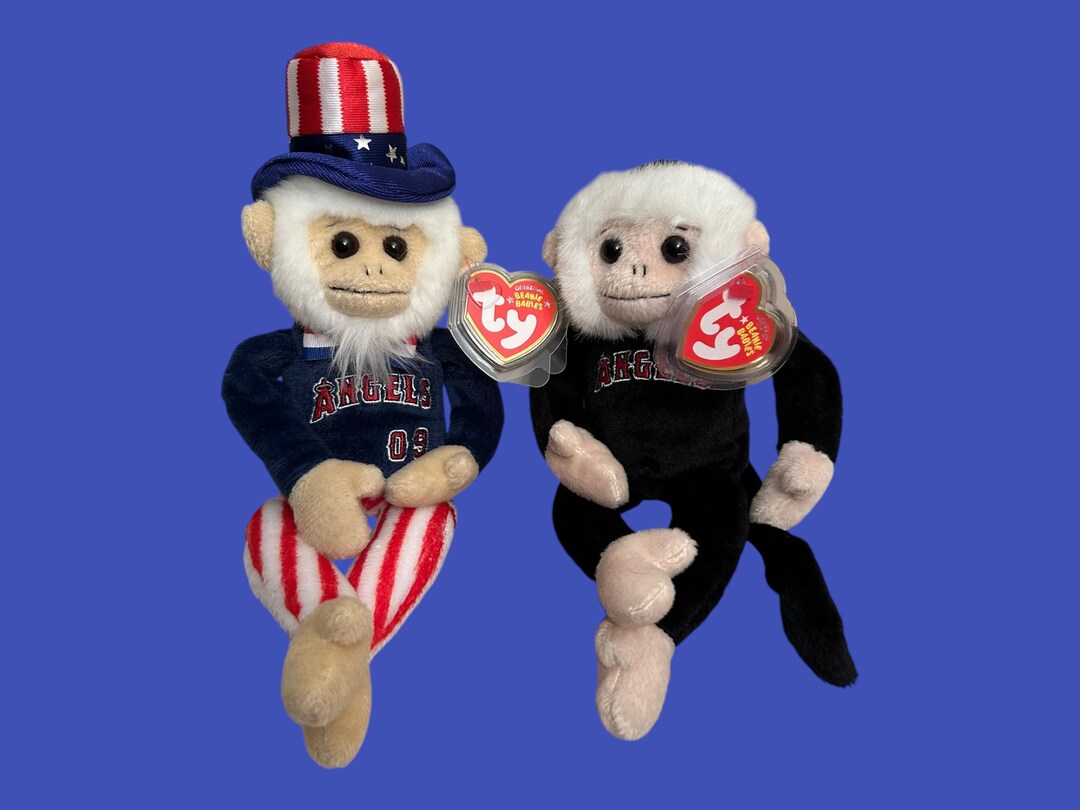TY Beanie Babies - Rally Doodle Dandy and Rally Monkey - With or ...