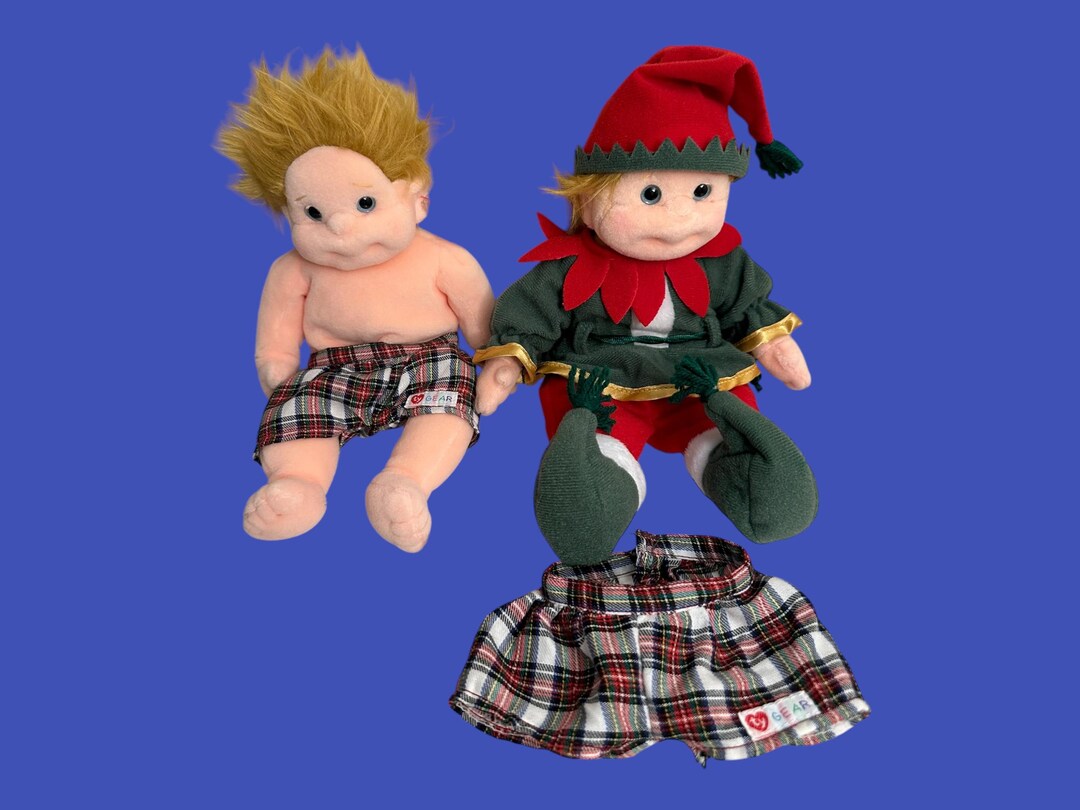 TY Beanie Kids - Chipper Original or Chipper With Extra Elf Costume ...