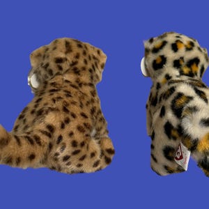 TY Beanie Babies - Chitraka the Cheetah and Spotter the Leopard (6 ...