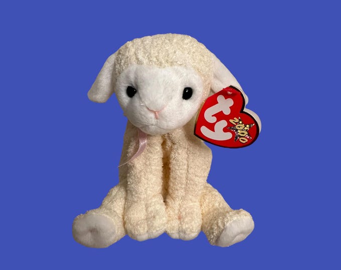 Ty Beanie Baby - FLEECIE THE LAMB- 2000 - Etsy