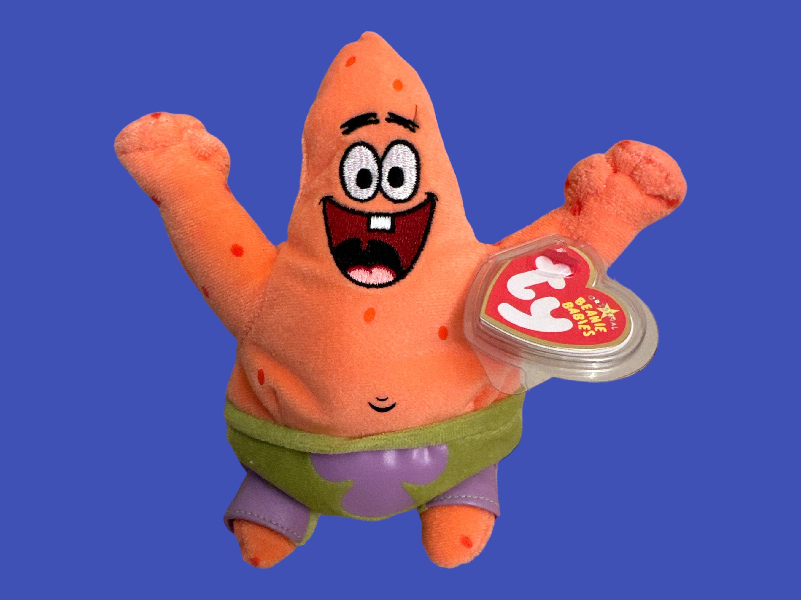 TY Beanie Babies "patrick Star, Best Day Ever, Football Star, First ...