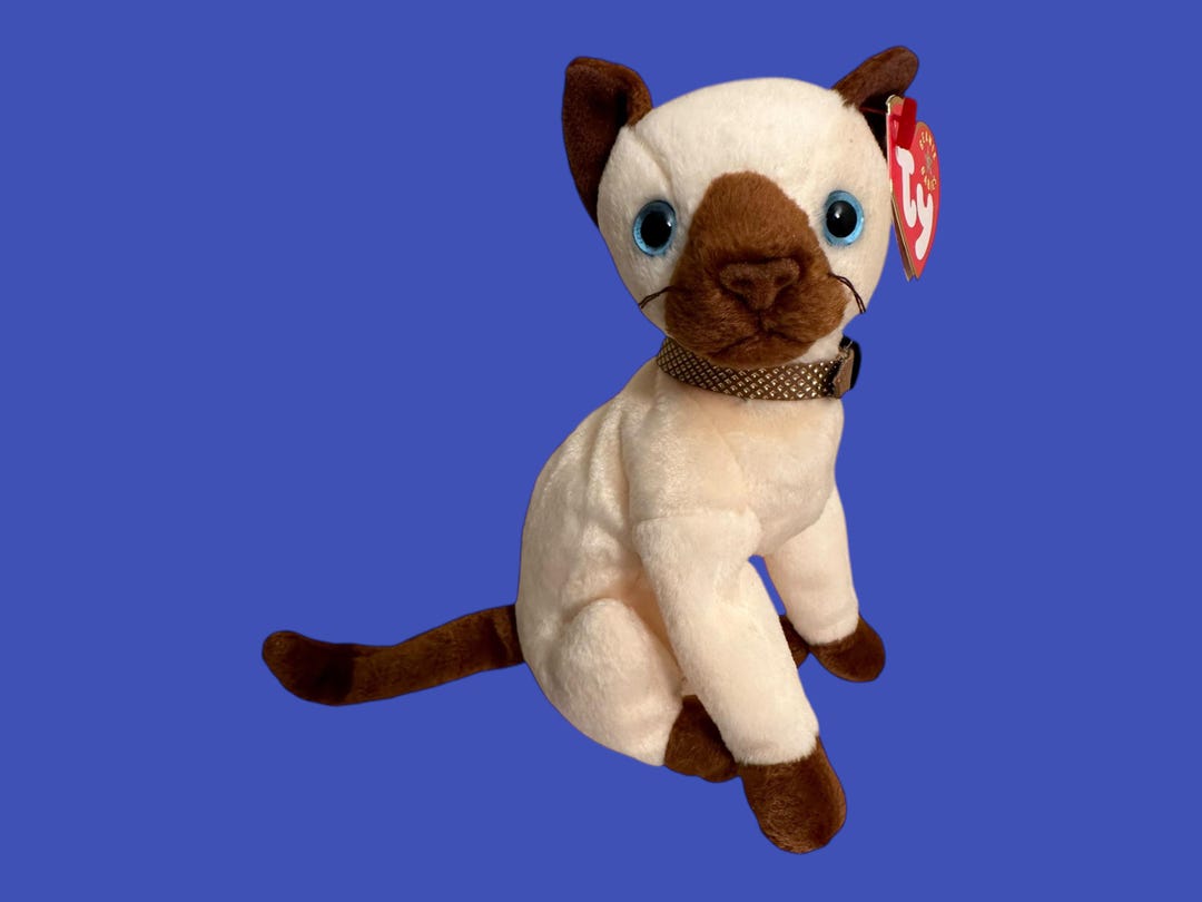 TY Beanie Babies - Siam the Siamese Cat (7''). Mint Condition. - Etsy