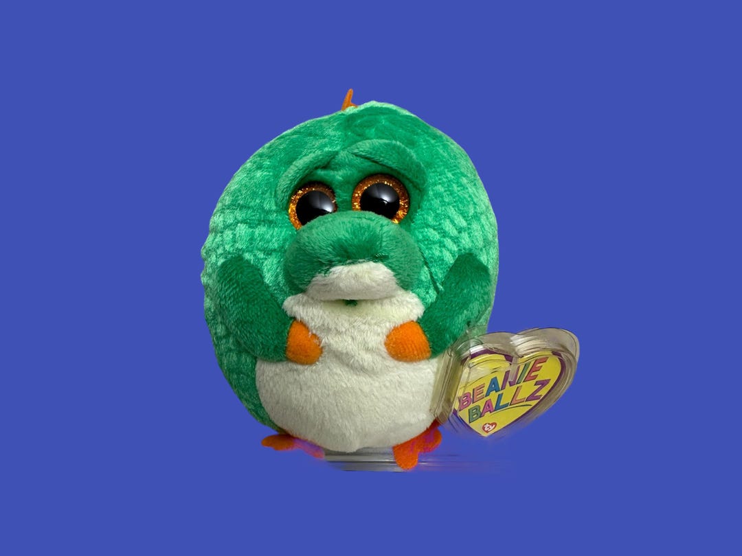 TY Beanie Ballz - Bayou the Alligator (5'') - Etsy