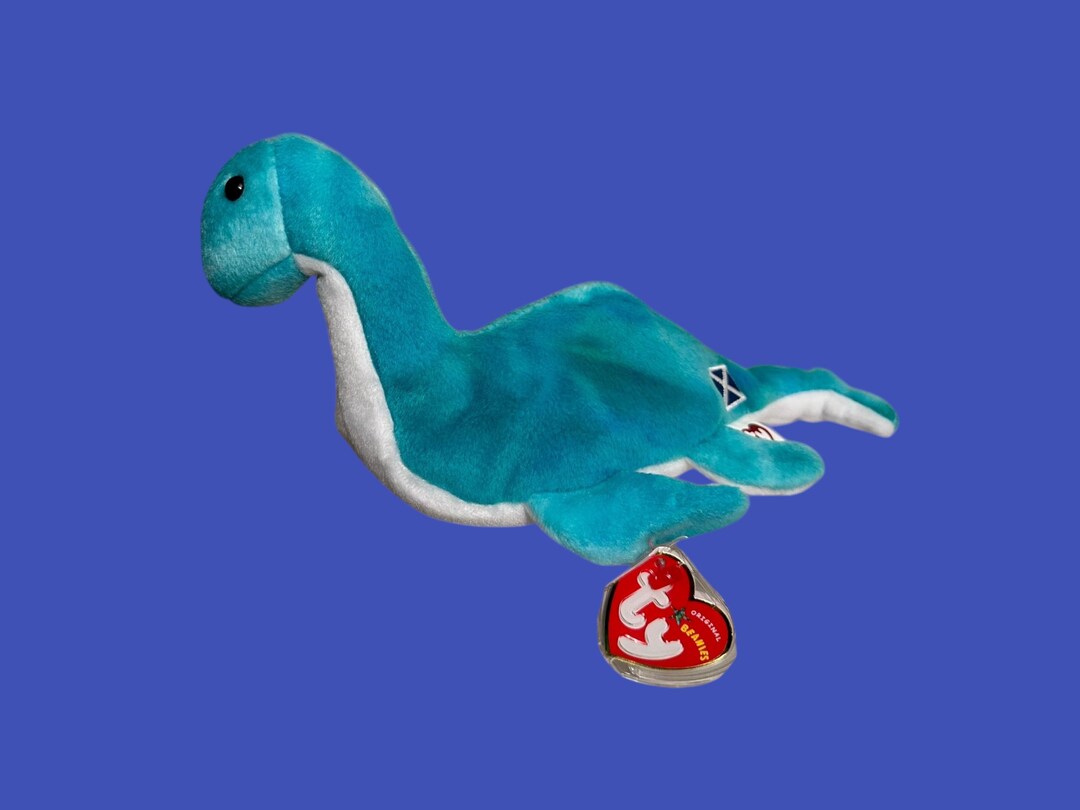 TY Beanie Babies - Mystery the Water Creature/loch Ness Monster - UK ...
