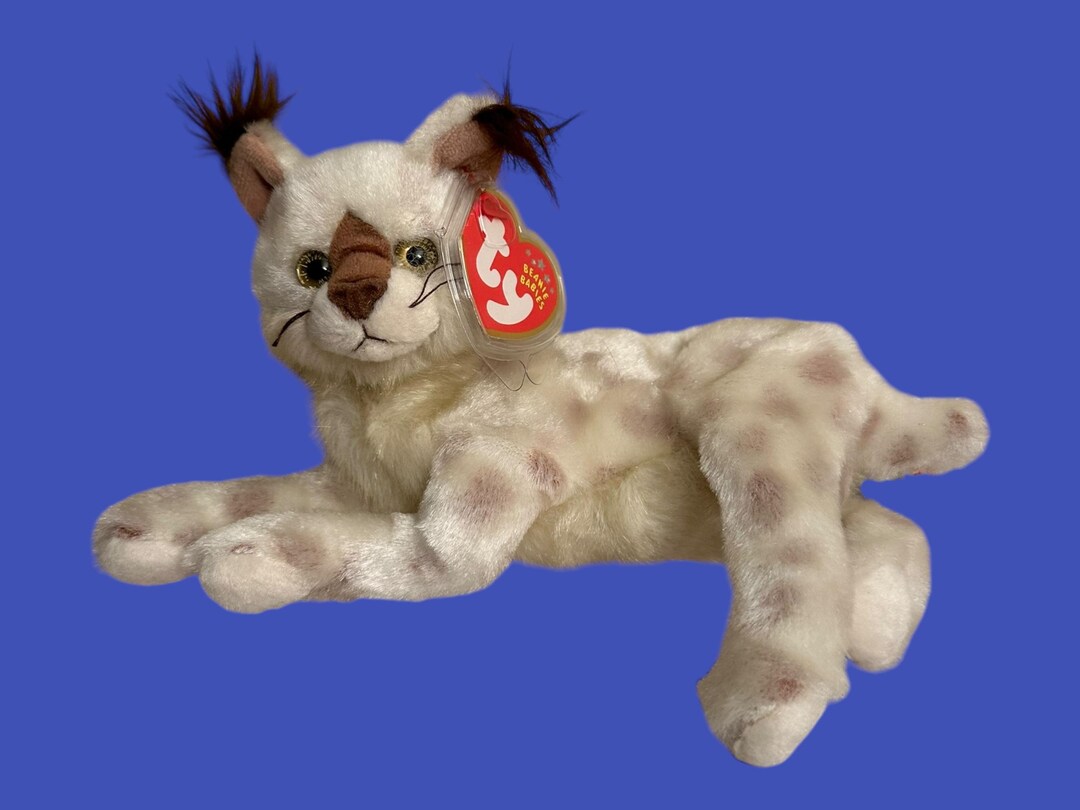 TY Beanie Babies - Tracks the Lynx (7''). Mint Condition. - Etsy