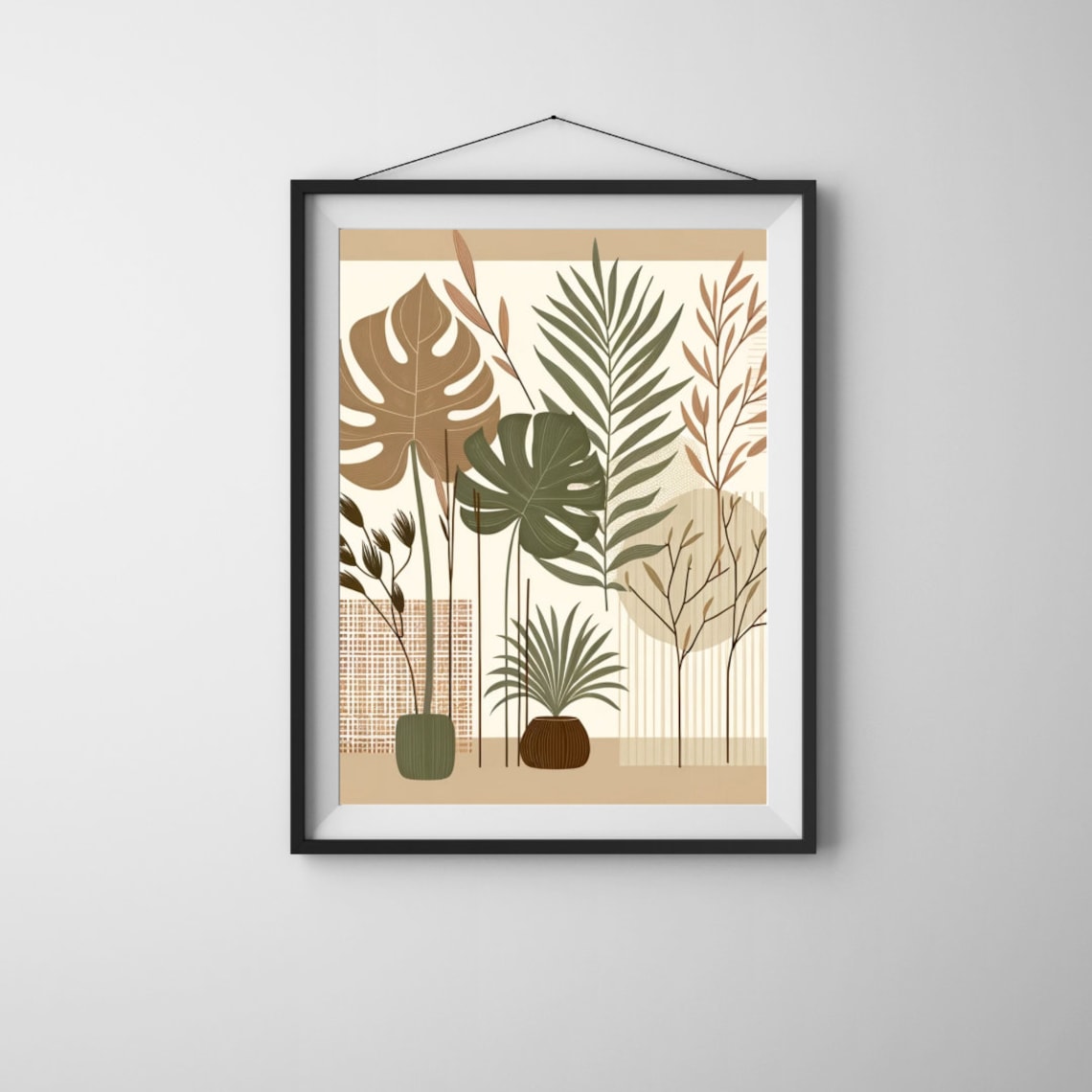 Bohemian Botanical | Plant Art | INSTANT DOWNLOADABLE PRINT - Etsy