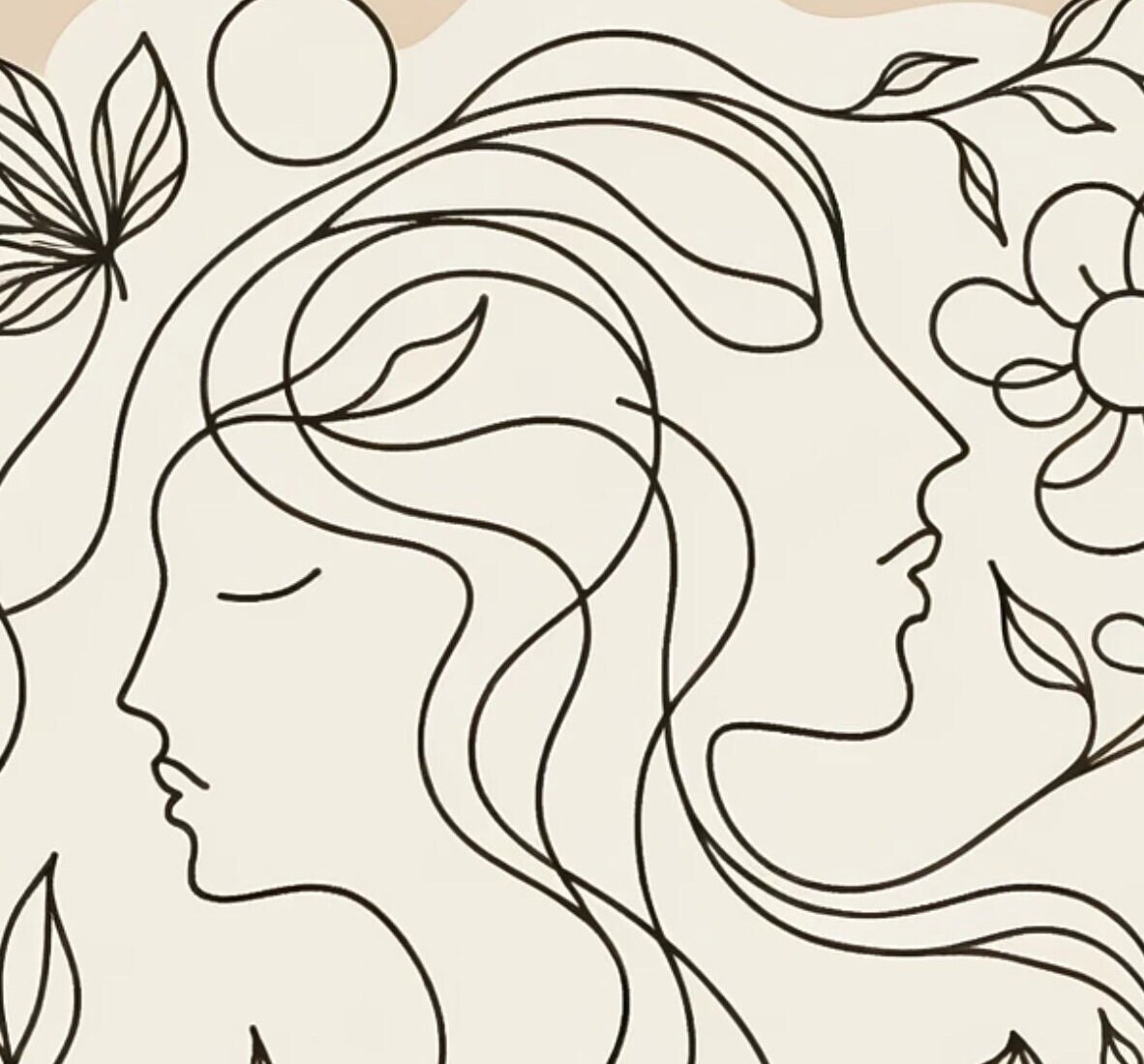 Bohemian Lines | Face Art | INSTANT DOWNLOADABLE PRINT - Etsy