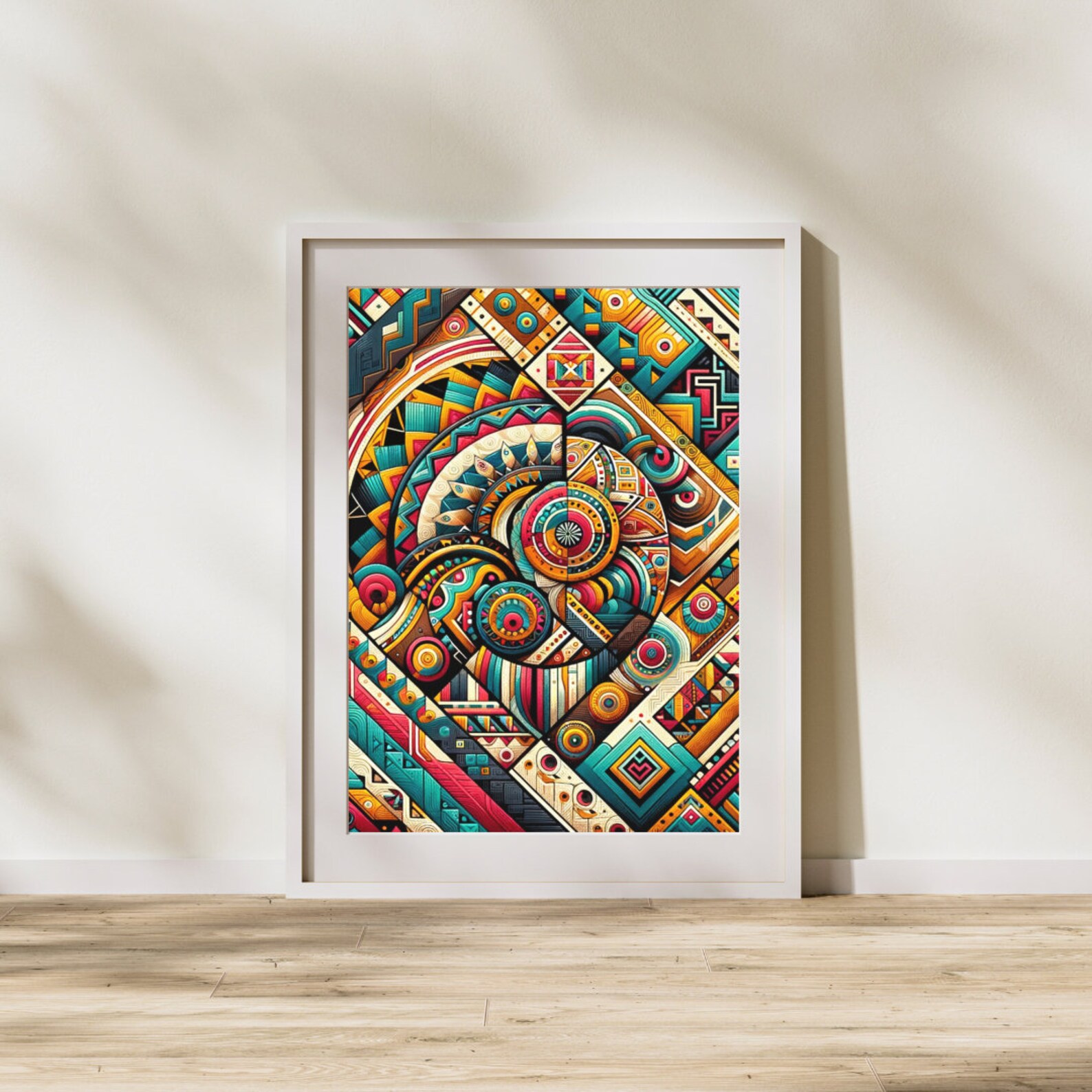 Tribal Abstract Art | Colorful Patterns | INSTANT DOWNLOADABLE PRINT - Etsy