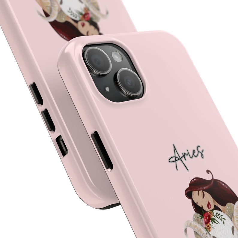 Aries Zodiac iPhone Case, Birth Month Phone Cover, Chic iPhone Case ...