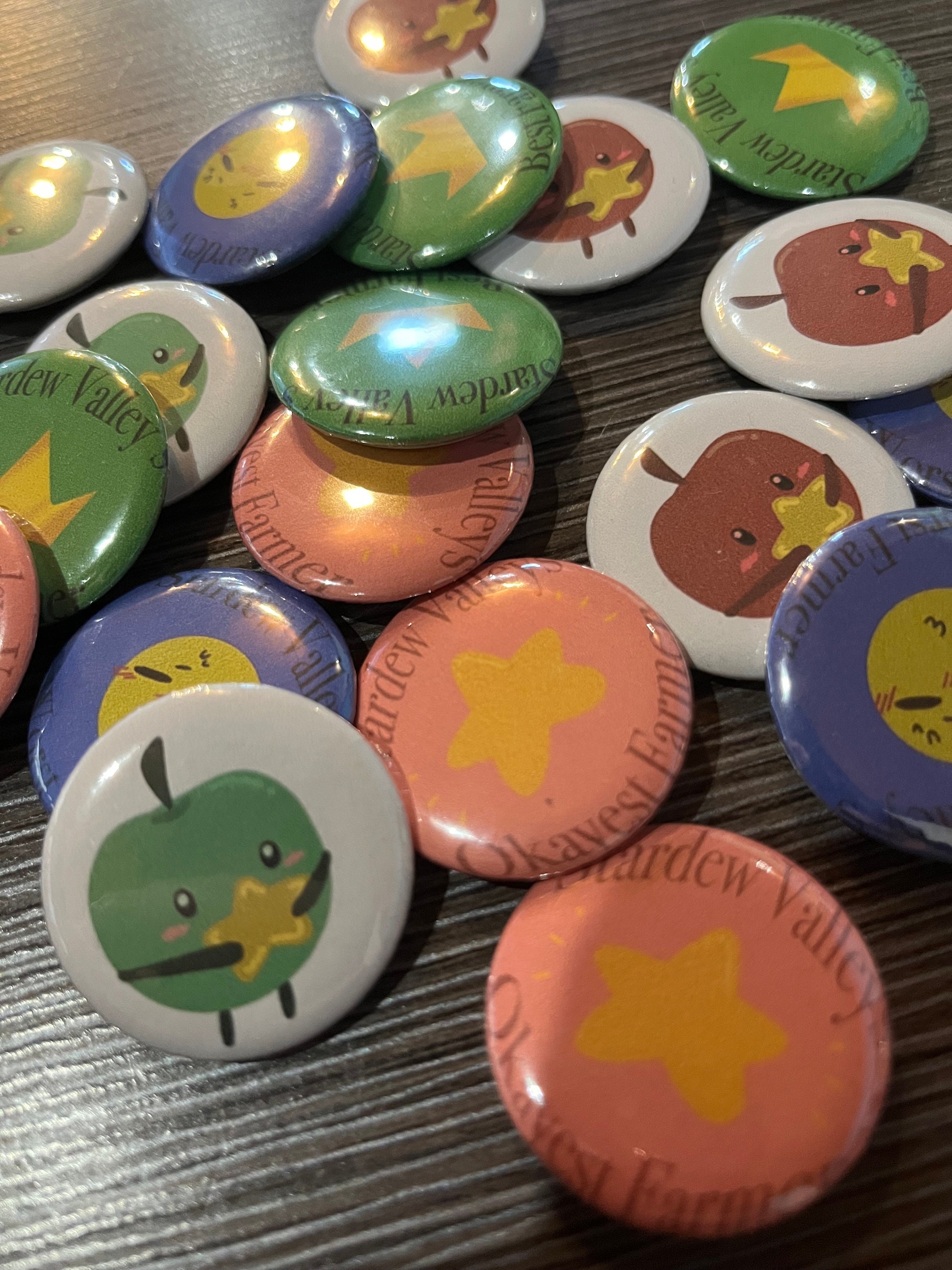 Stardew Valley Buttons - Etsy