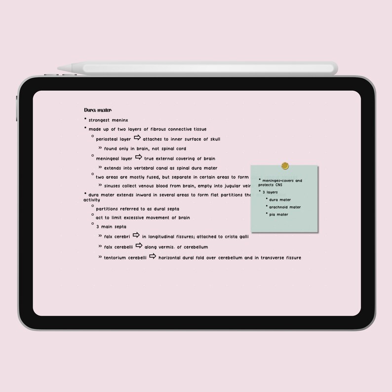 Transparent Digital Sticky Notes: Rainbow iPad Goodnotes Elements ...