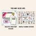 Fall Digital Stickers: Cozy Autumn Planner Clipart (goodnotes, Ipad) - Etsy