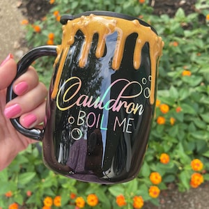 Cauldron Coffee Mug- CHECK DELIVERY DATES!! - Etsy