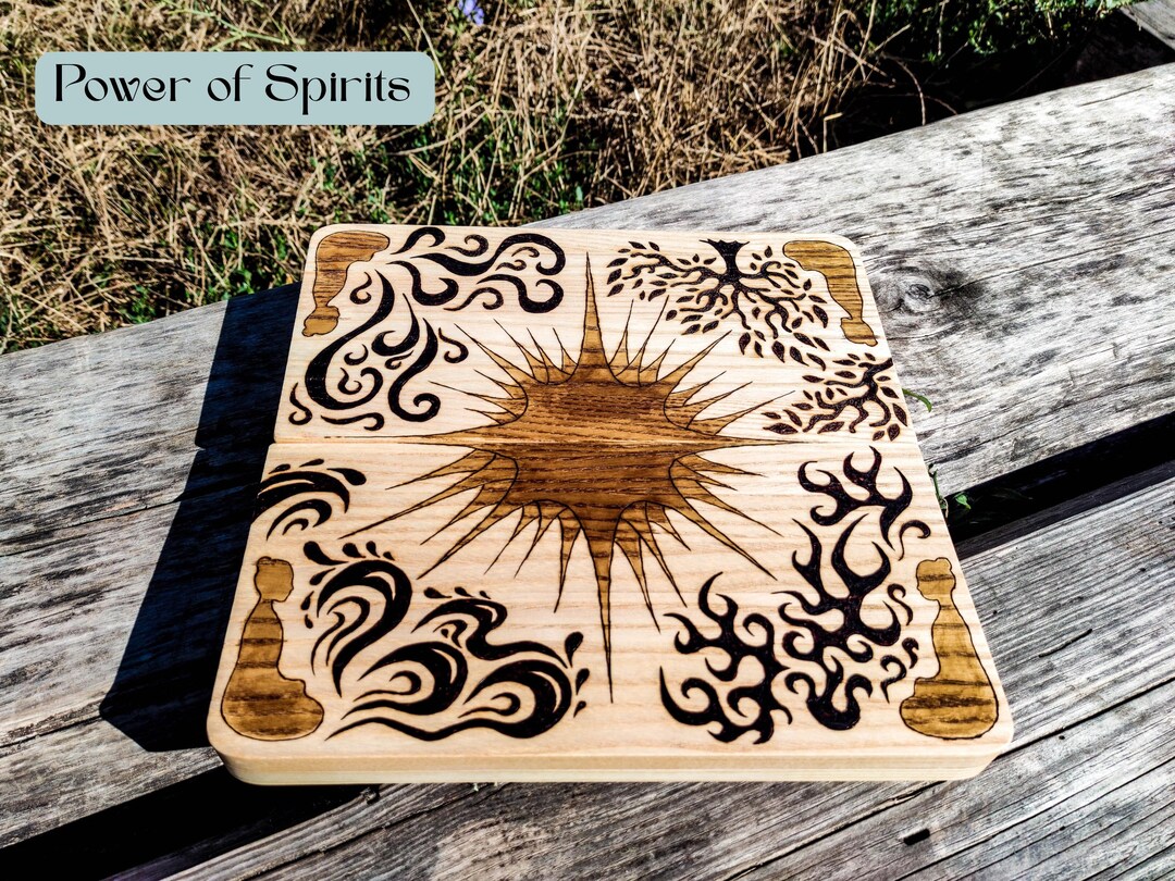 Extra Large Light Brown Handmade Meditation Nails Board – Solid Wood ...