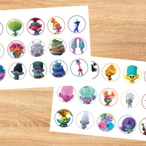 Trolls Reward Chart for Kids - Printable - Etsy