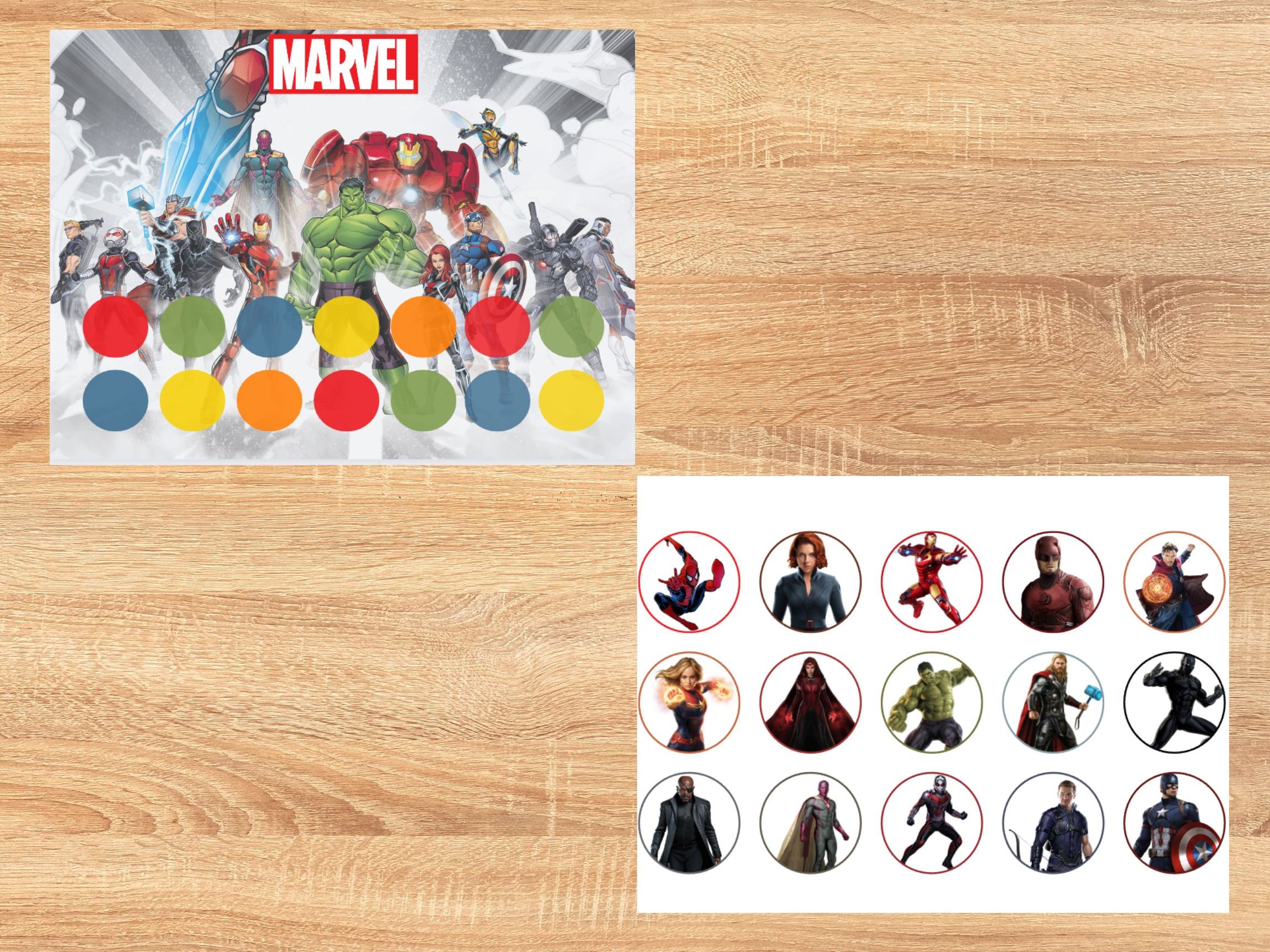 Marvel Superheros Reward Chart for Kids Printable PDF - Etsy Australia