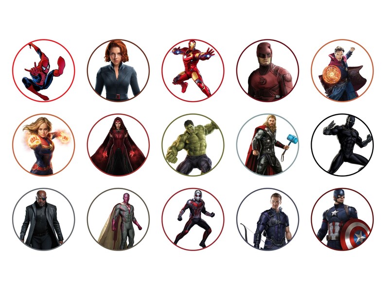 Marvel Superheros Reward Chart for Kids Printable PDF - Etsy Australia