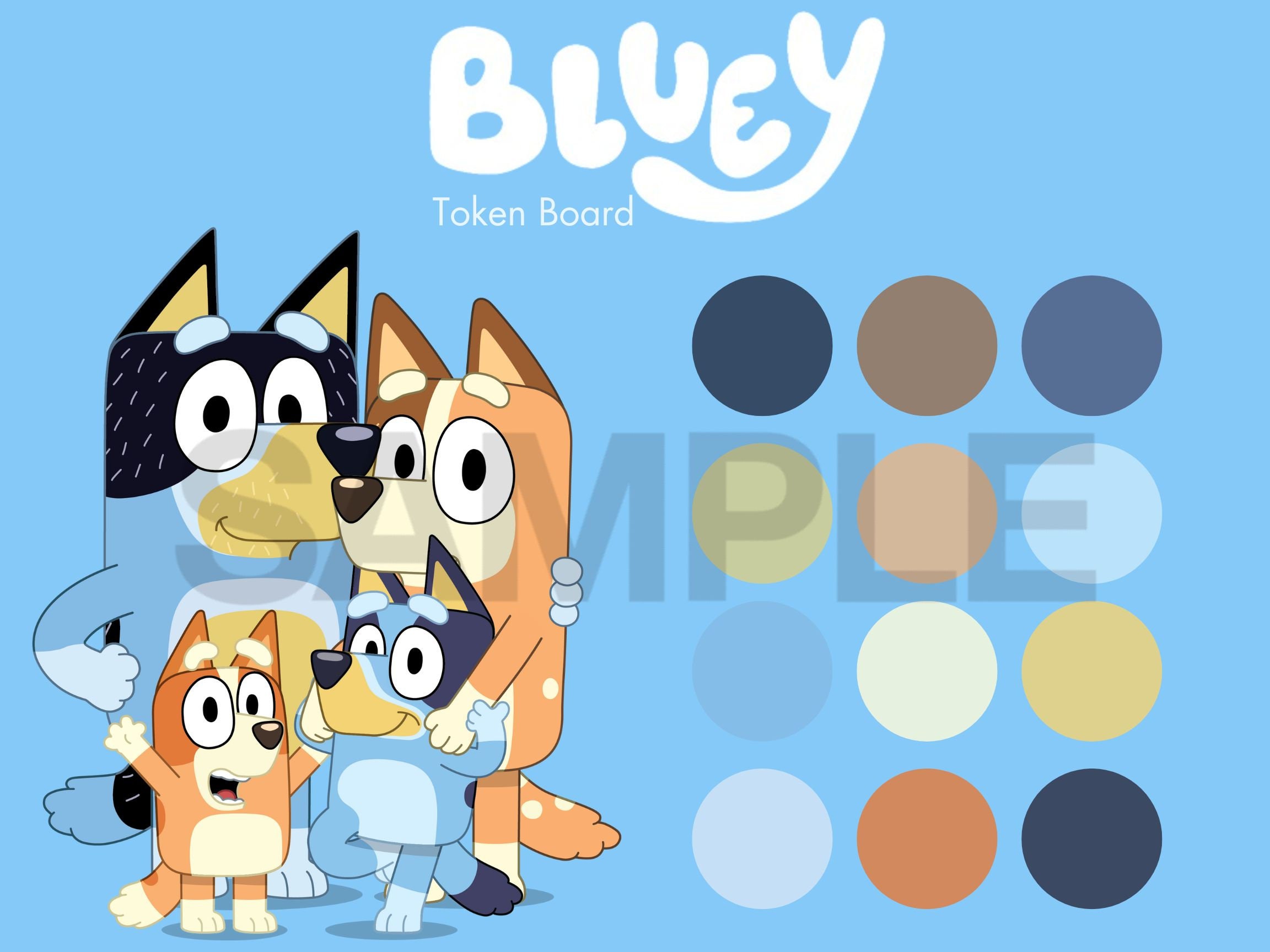 Bluey Reward Chart for Kids Printable - Etsy Australia