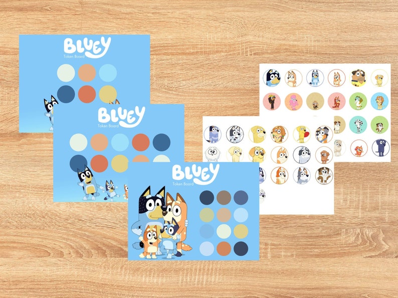 Bluey Reward Chart for Kids Printable - Etsy Australia