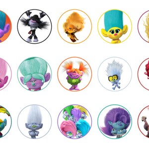 Trolls Reward Chart for Kids - Printable - Etsy