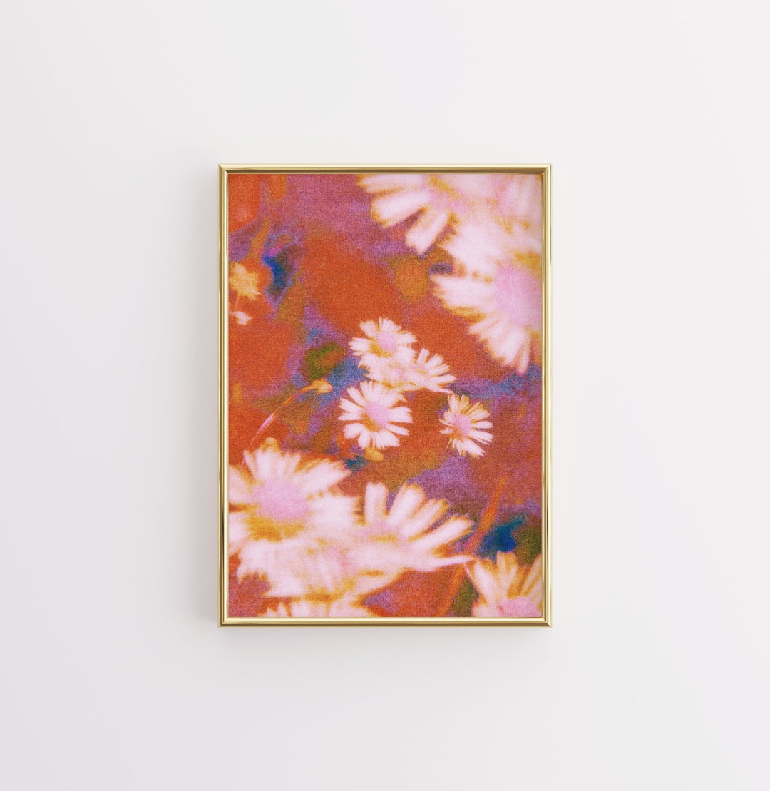 Mightier Flower Dreamy Collage Colorful Moody Red Surreal Abstract ...