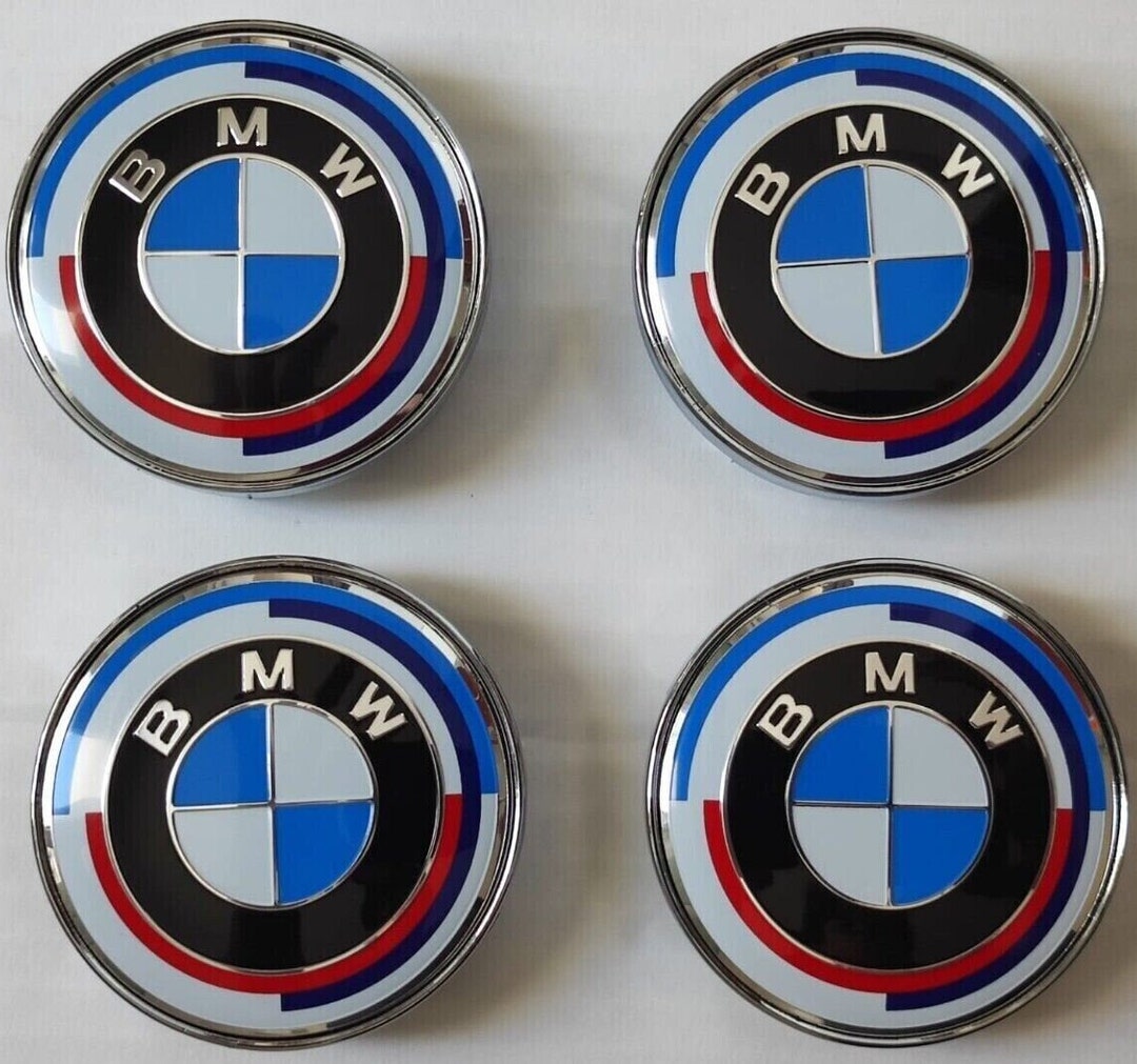 Logo Emblem Badge 4 BMW Cover 68mm Hub Rim Wheel Center Hubcap Logo ...