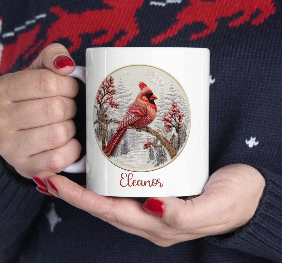 Custom Cardinal Memorial Mug: Personalized Remembrance Gift - Etsy
