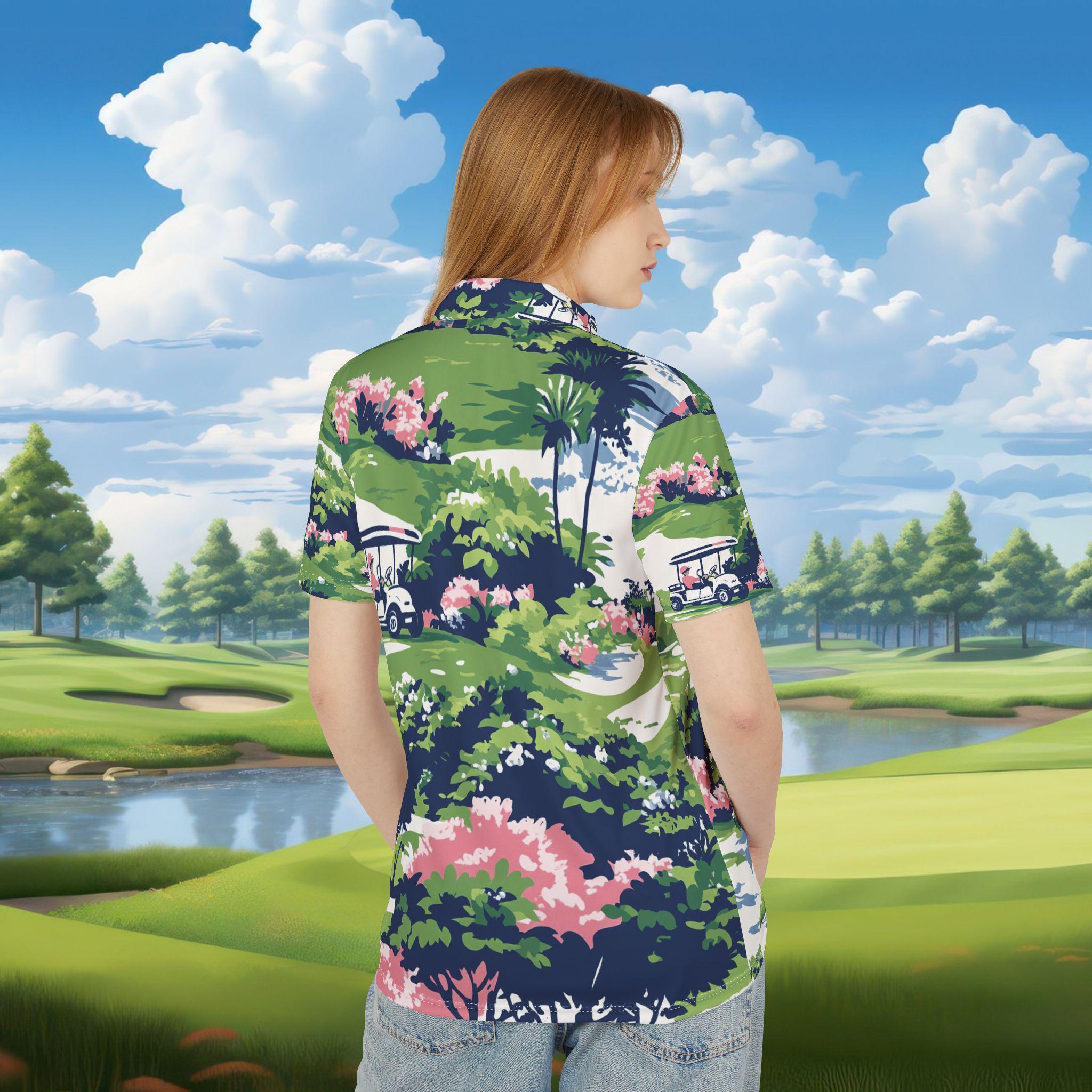 Scenic Golf Course Polo Shirt: Men's Sportswear - Etsy