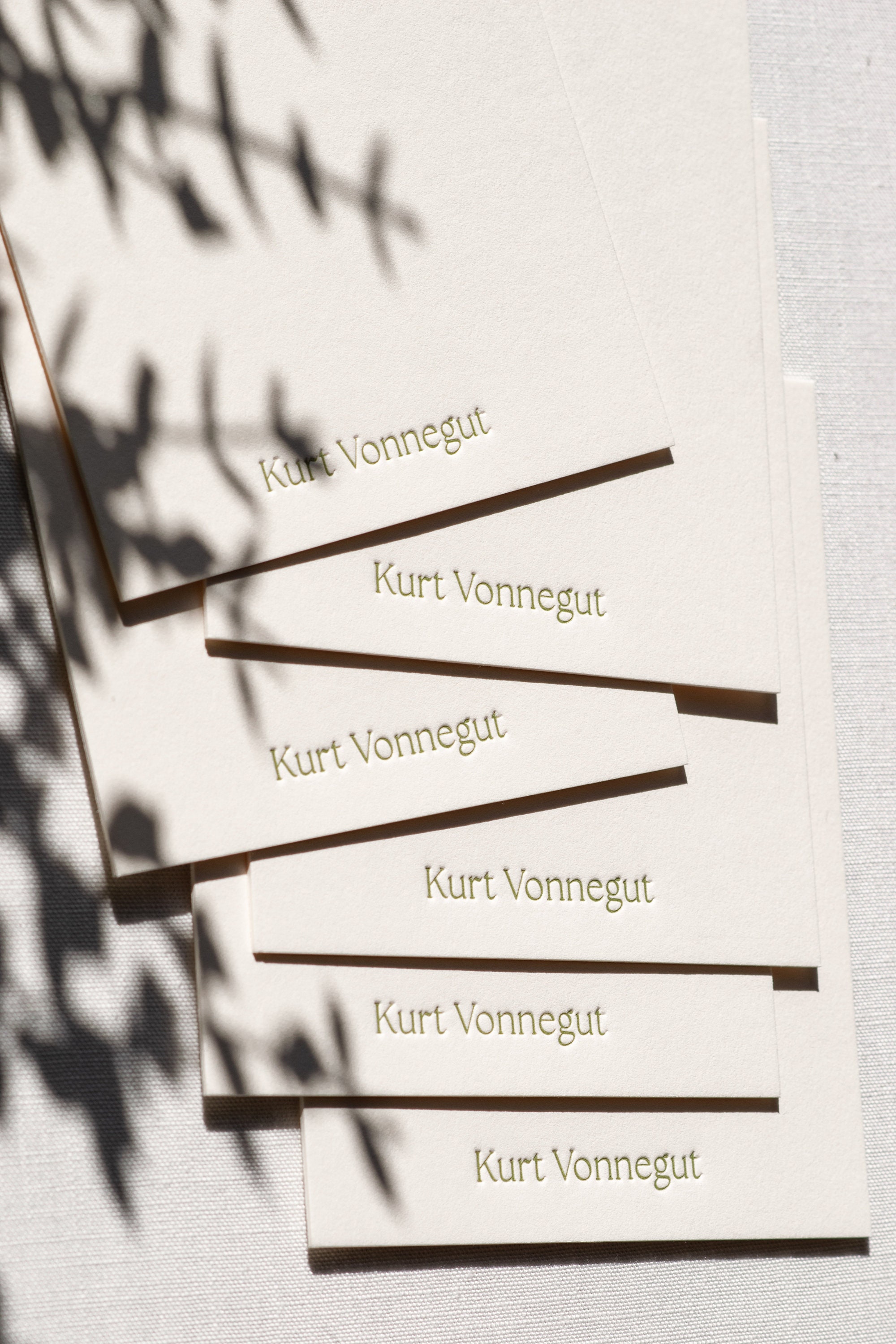 Personalized Letterpress Stationery Cards, Custom Notecards Set ...