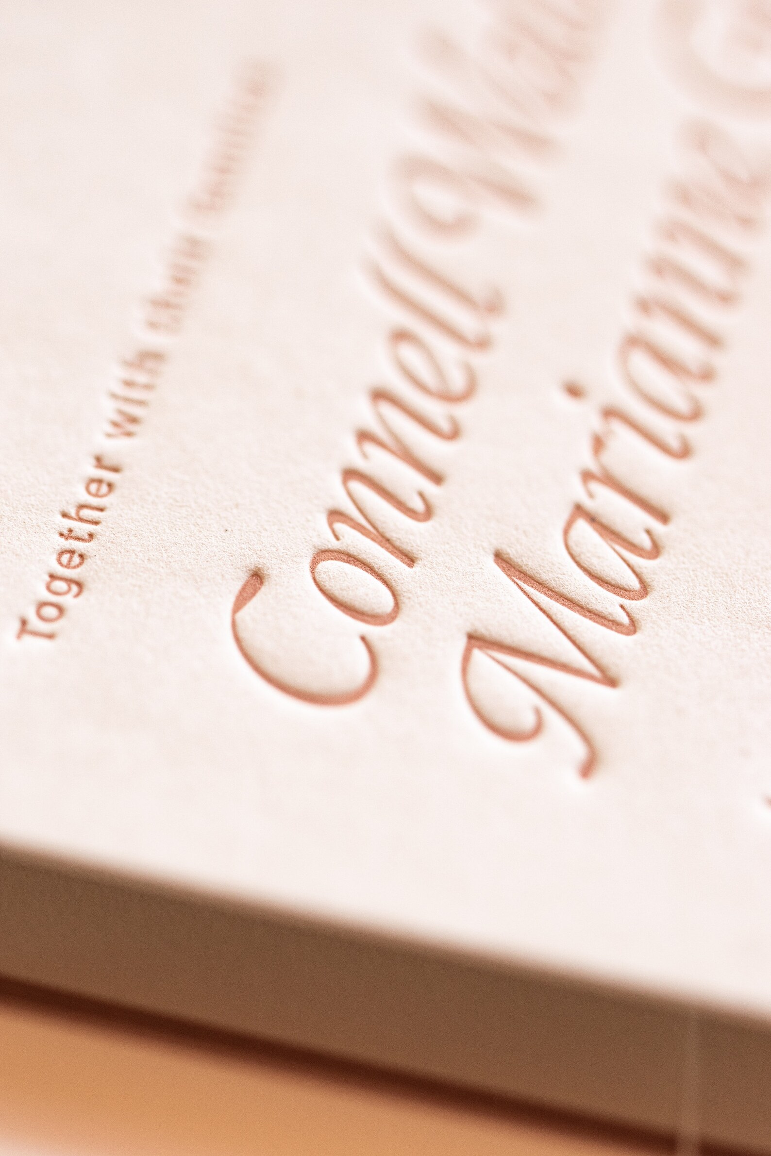Letterpress Wedding Invitation, Elegant Paper Invitations, Formal Foil ...