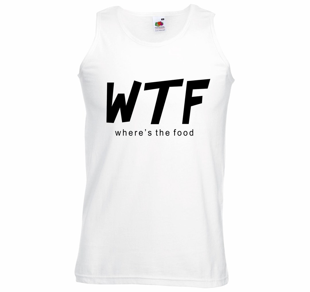 WTF "wheres the Food" Unisex Vest - Etsy