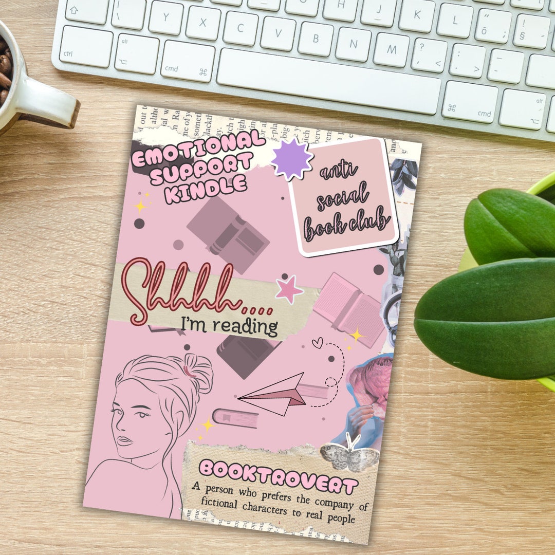 Cute Vintage Pink Scrapbook Digital Download Kindle Insert Skin Back ...