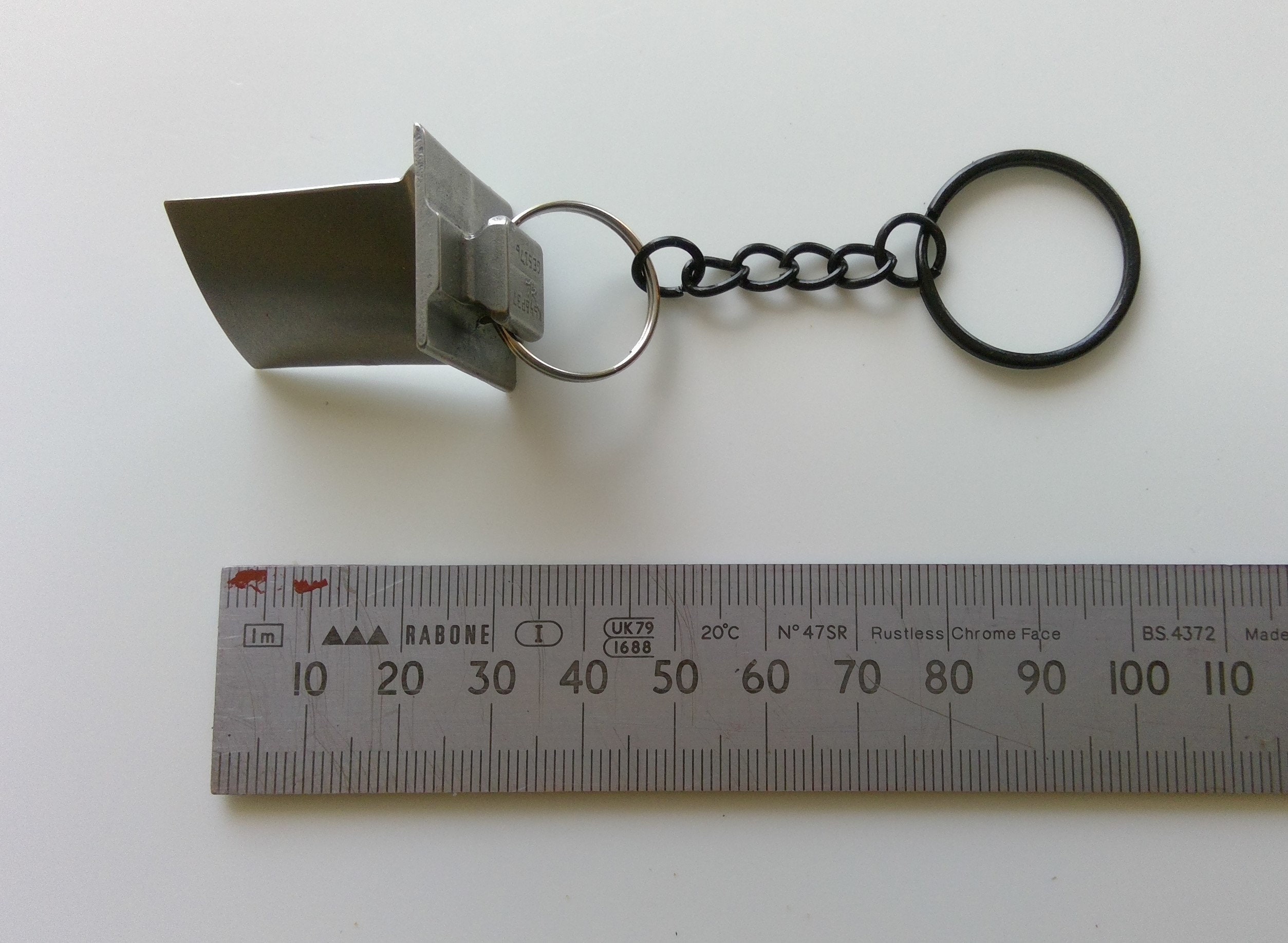 Jet Engine Blade Key Ring - Etsy
