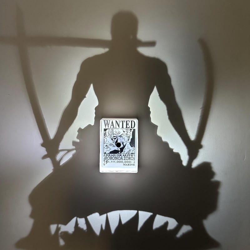 Shadow Lamp Anime Light - Etsy