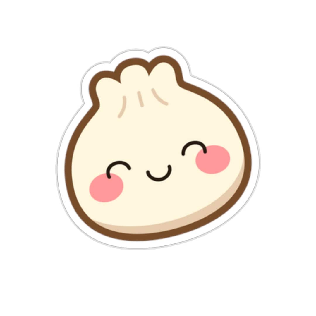 Dumpling Kawaii Foodie Kiss-cut Stickers - Etsy