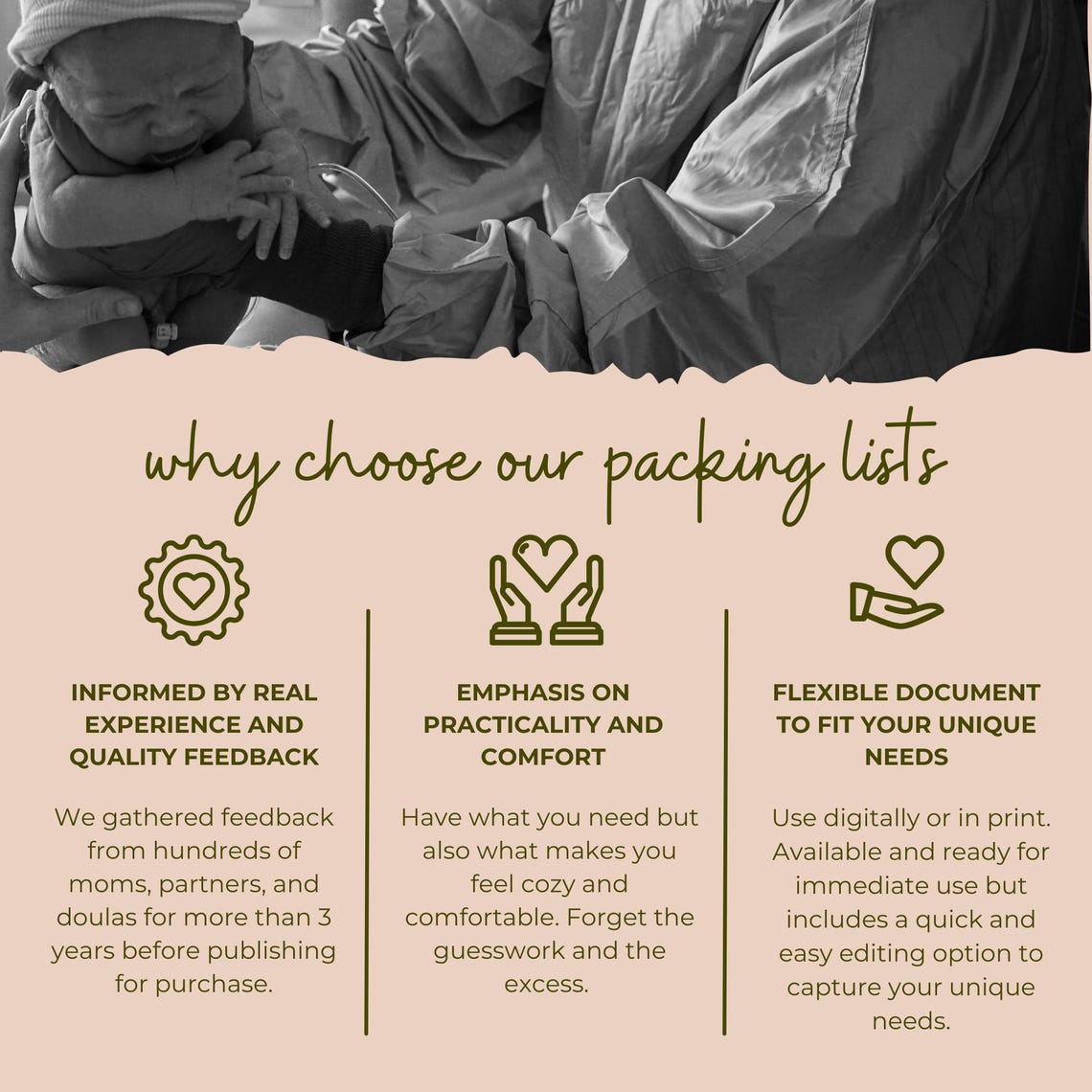 Hospital Bag Checklist | Labor and Delivery Checklist | Checklists for ...