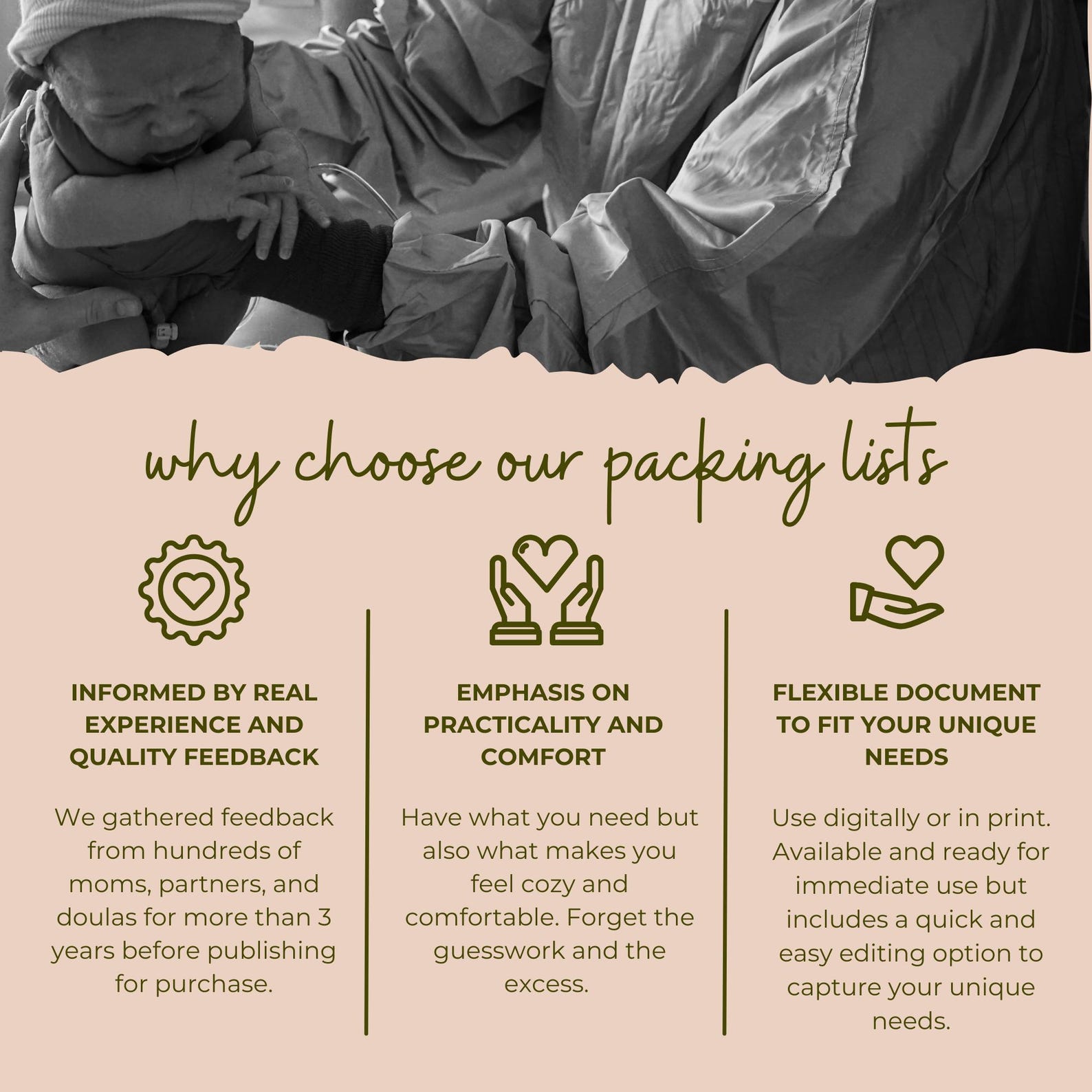 Hospital Bag Checklist | Labor and Delivery Checklist | Checklists for ...