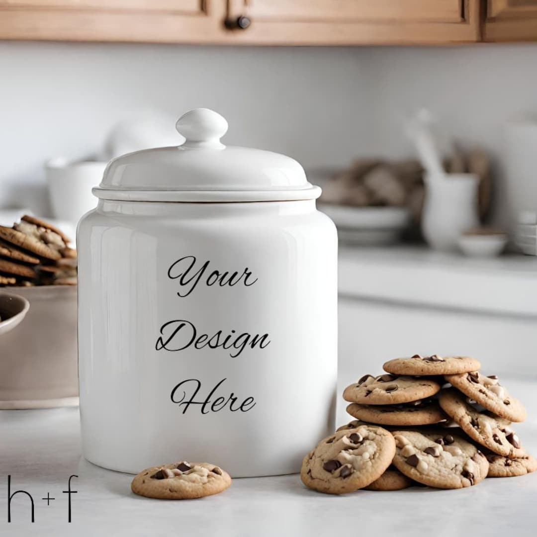 Cookie Jar Mockup Photo - Instant Download Digital File - High-quality ...