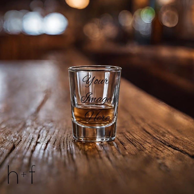Shot Glass Mockup Photo - Instant Download Digital File - High-quality ...