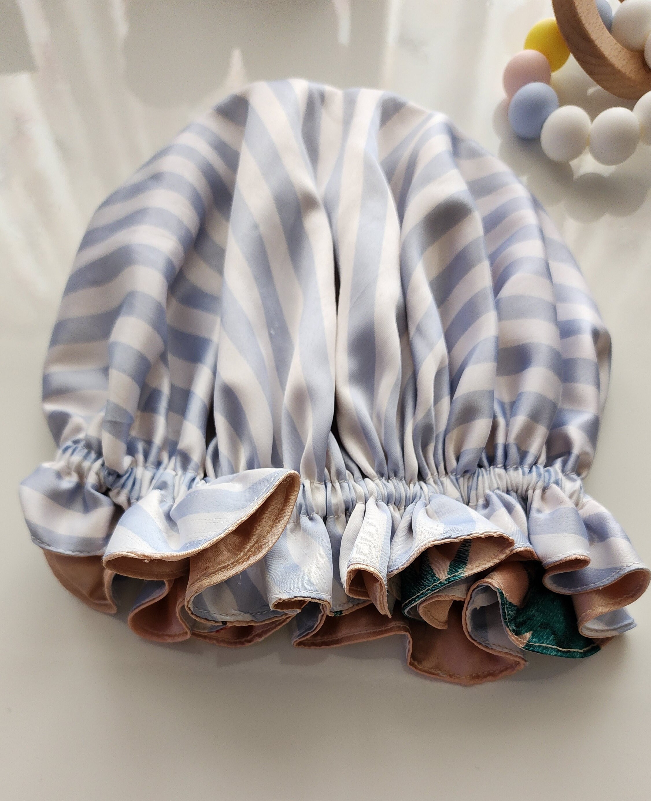 Satin Baby Bonnet, Kids Bonnet, Baby Bonnet, Children Hair Protection ...