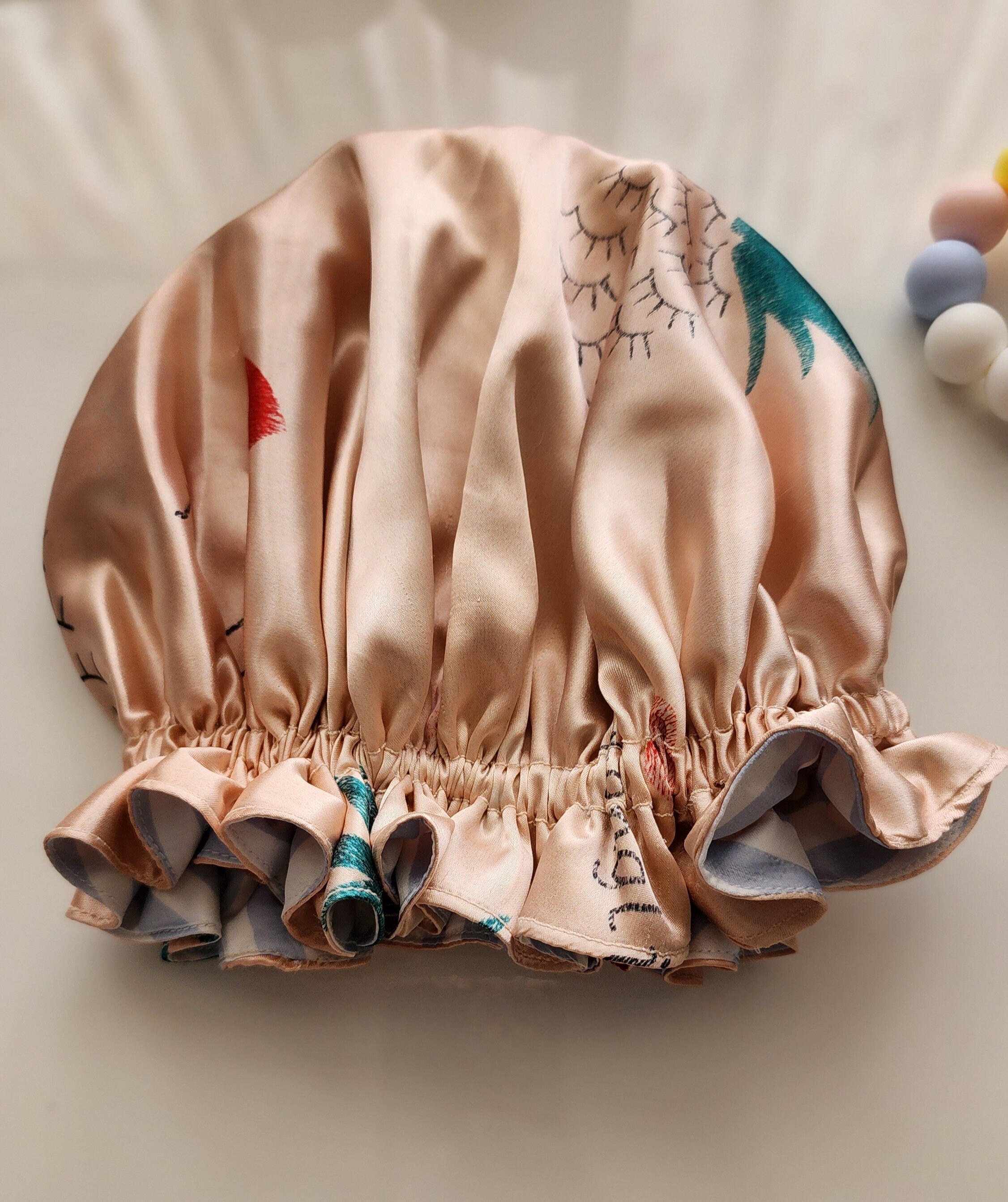 Satin Baby Bonnet, Kids Bonnet, Baby Bonnet, Children Hair Protection ...